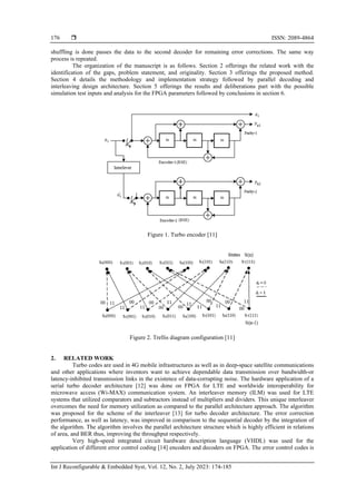 Turbo encoder and decoder chip design and FPGA device analysis for communication system | PDF