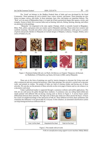 Folk art classification using support vector machine | PDF