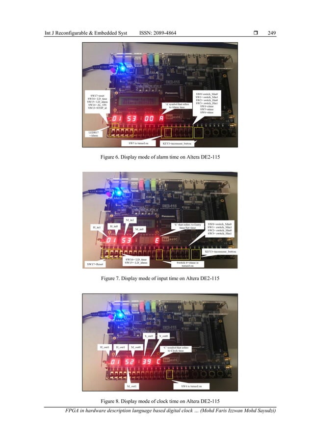 Fpga In Hardware Description Language Based Digital Clock Alarm System With 24 Hr Format Pdf