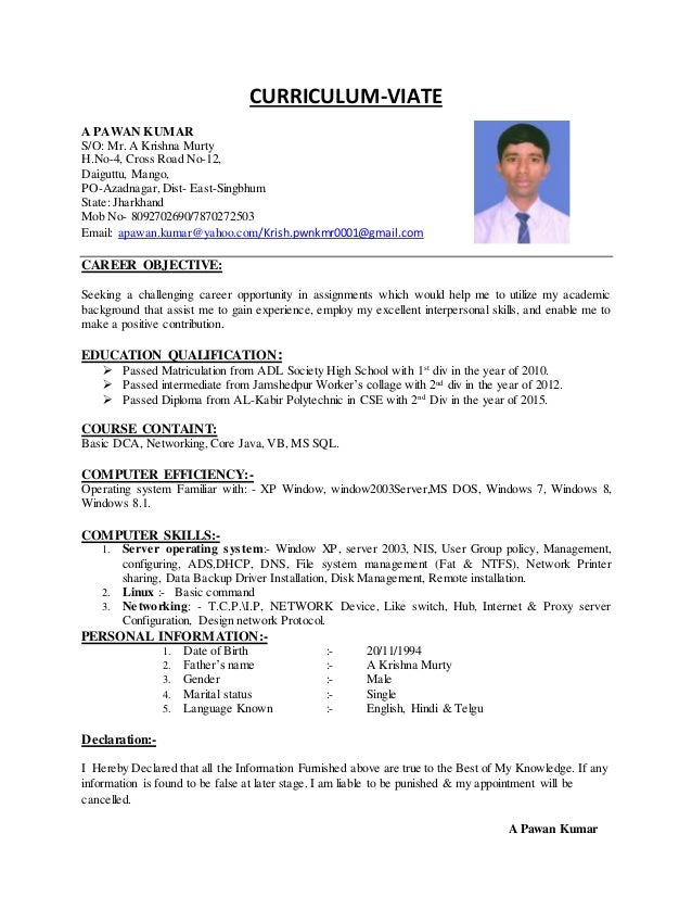 A Pawan Kumar(Resume) (1)