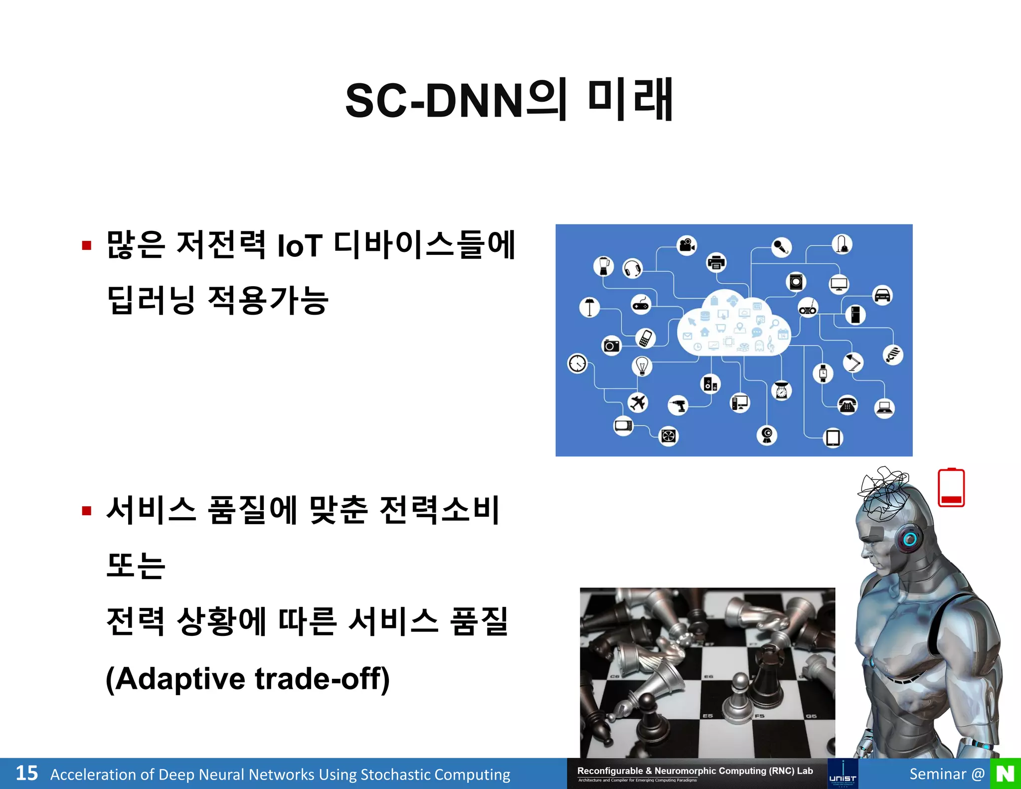 Acceleration Of Deep Neural Networks Using Stochastic Computing 확률컴퓨팅을 이용한 딥뉴럴넷 가속 Ppt