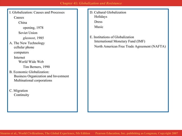 37. Globalization and Resistance | PPT