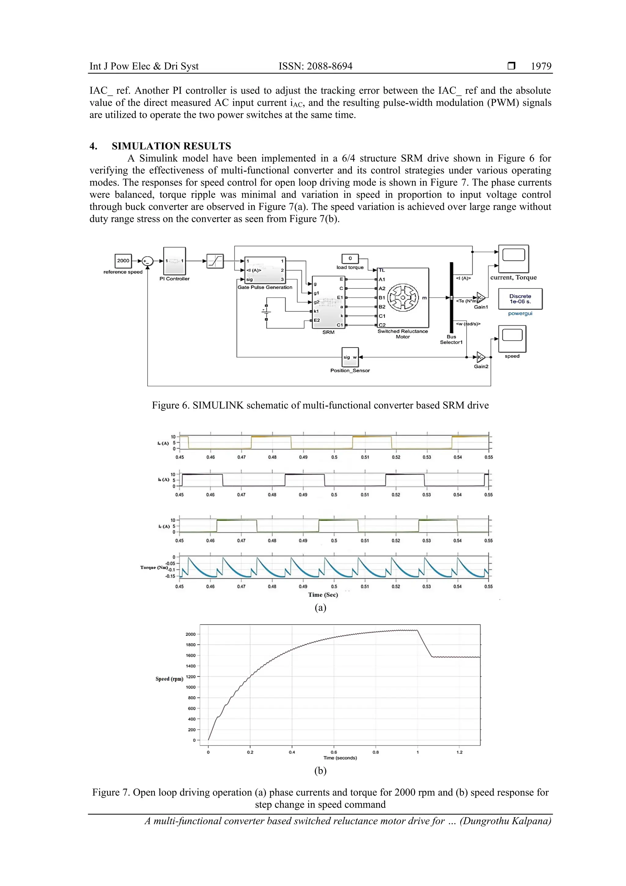 A multi-functional converter based switched reluctance motor drive for electric vehicle | PDF