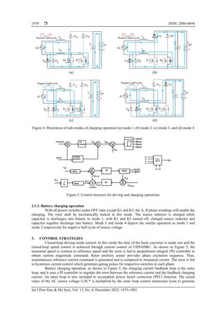 A multi-functional converter based switched reluctance motor drive for electric vehicle | PDF