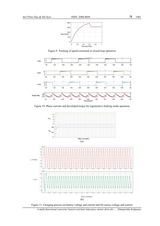A multi-functional converter based switched reluctance motor drive for electric vehicle | PDF
