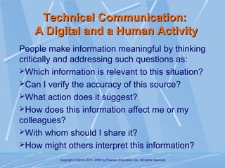 Chapter 1: Introduction to Technical Communications | PPT