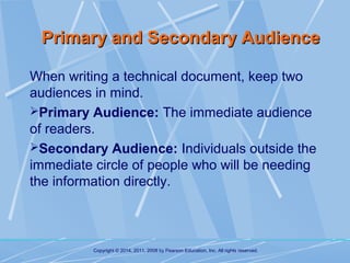 Chapter 2: Meeting the Needs of Specific Audiences | PPT