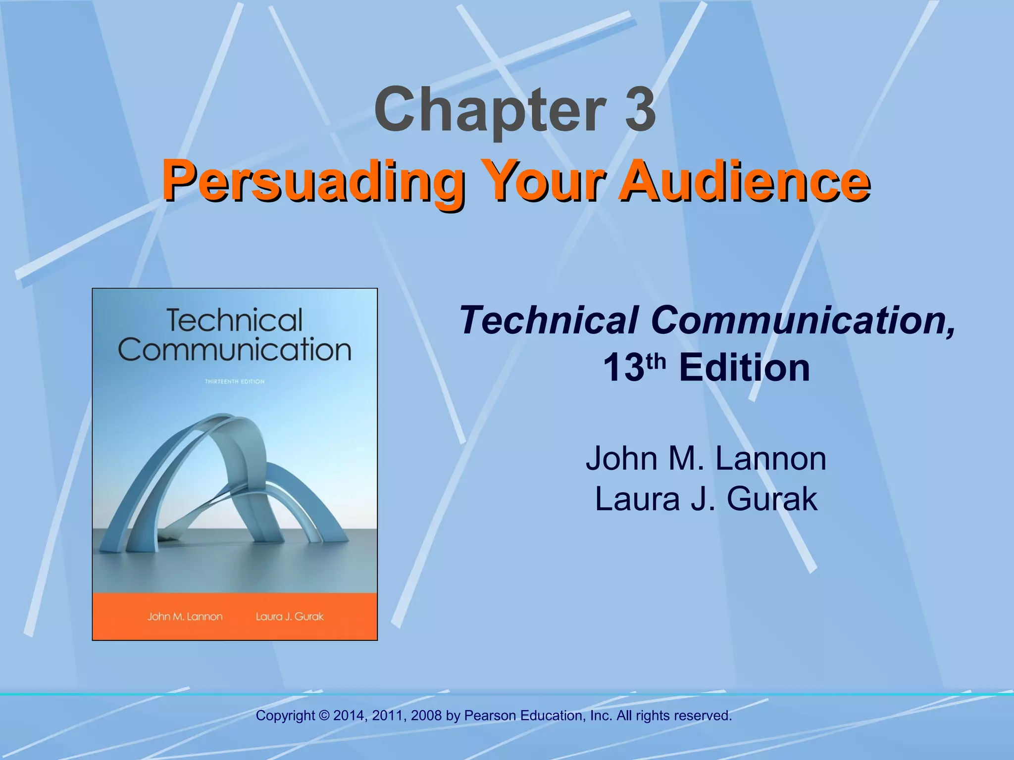 Chapter 3: Persuading Your Audience | PPT