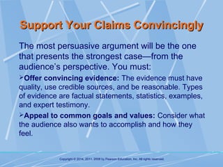 Chapter 3: Persuading Your Audience | PPT