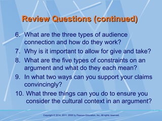 Chapter 3: Persuading Your Audience | PPT