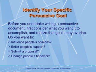 Chapter 3: Persuading Your Audience | PPT