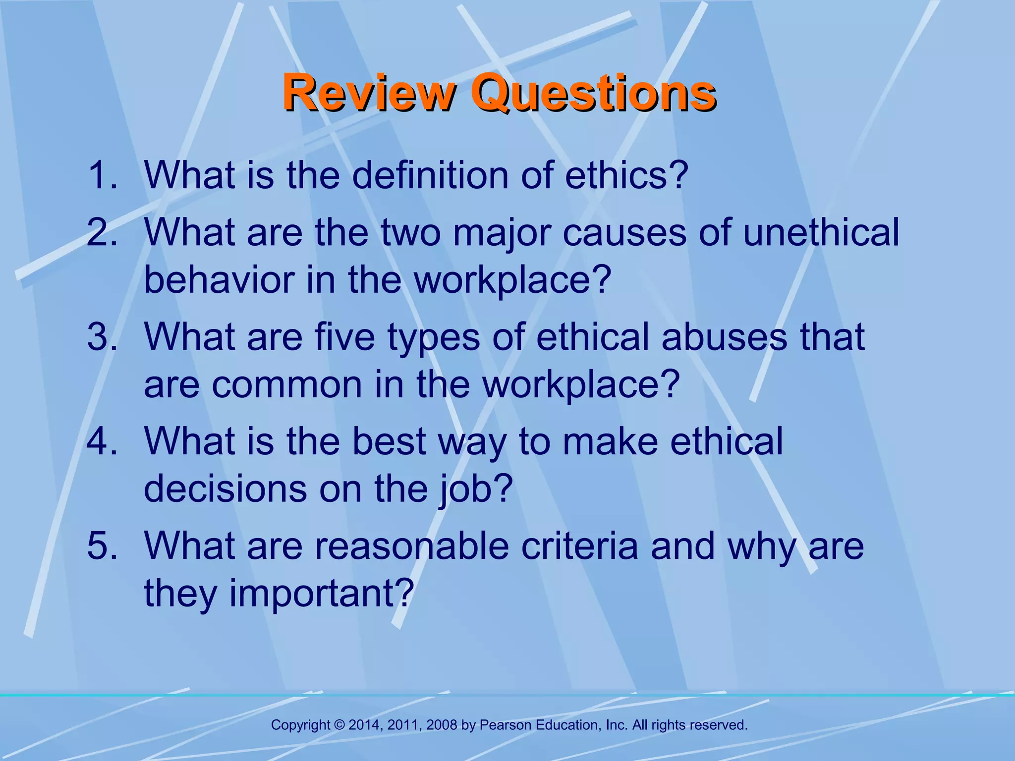 Chapter 4: Weighing the Ethical Issues | PPT