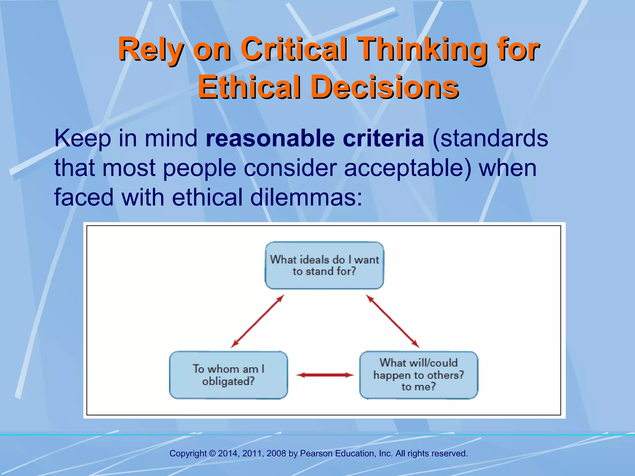 Chapter 4: Weighing the Ethical Issues | PPT