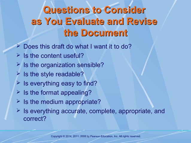 Chapter 6: An Overview of the Technical Writing Process | PPT