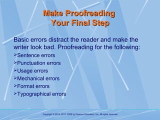 Chapter 6: An Overview of the Technical Writing Process | PPT