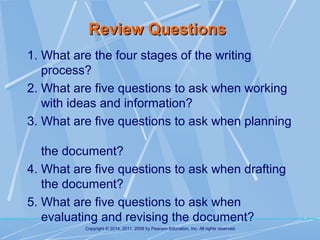Chapter 6: An Overview of the Technical Writing Process | PPT