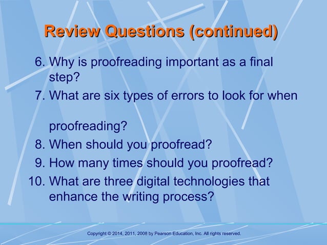 Chapter 6: An Overview of the Technical Writing Process | PPT