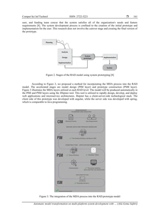 Automatic model transformation on multi-platform system development ...