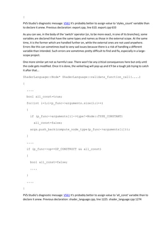 Analysis of Godot Engine's Source Code | PDF