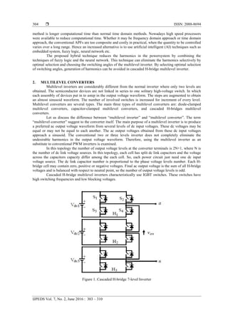 Fuzzy Logic Controlled Harmonic Suppressor in Cascaded Multilevel Inverter | PDF