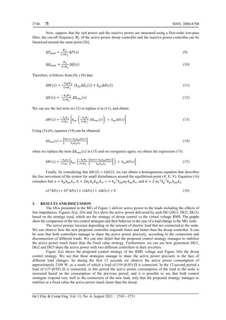 Reactive power sharing in microgrid using virtual voltage | PDF