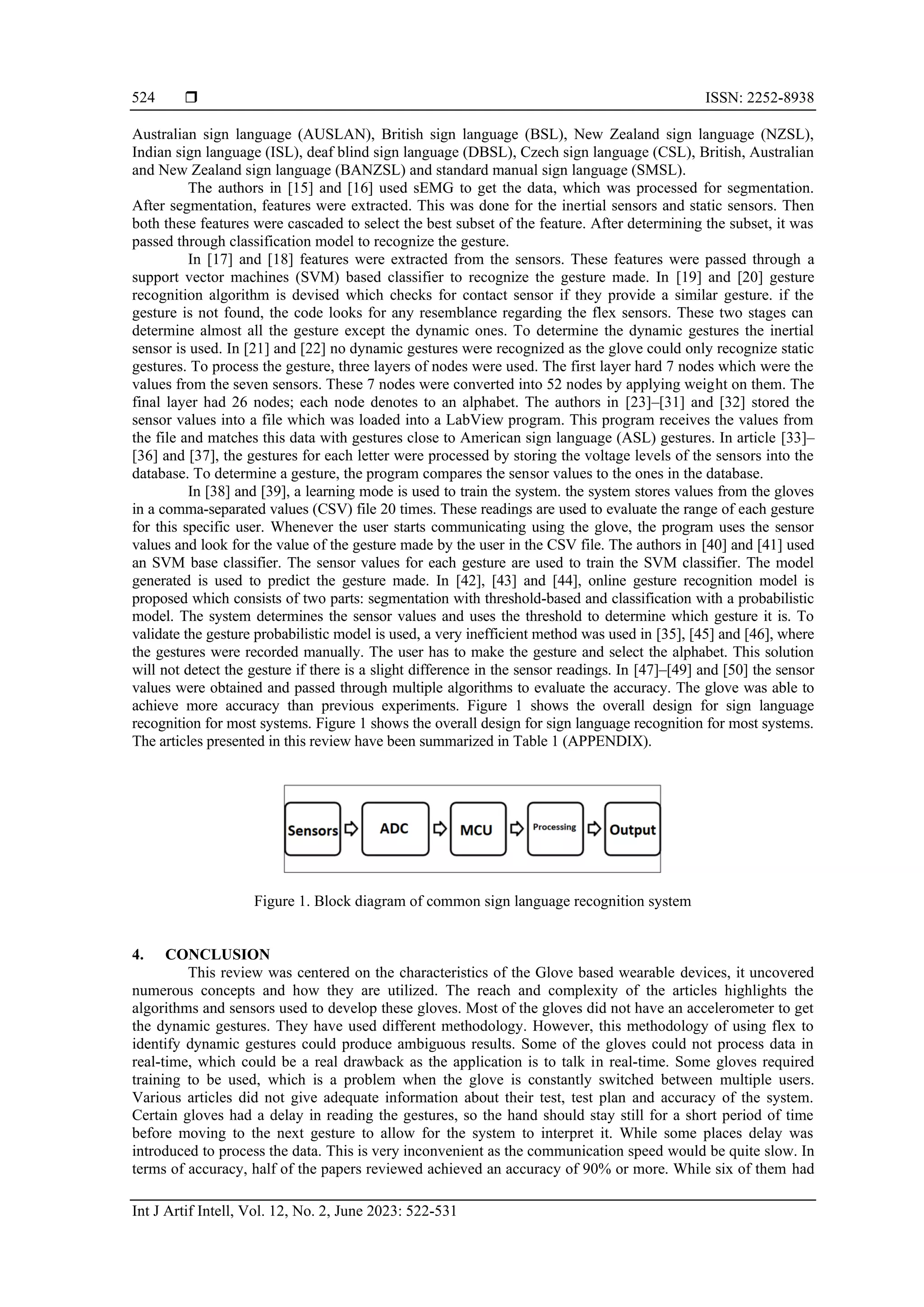 A review of factors that impact the design of a glove based wearable devices | PDF