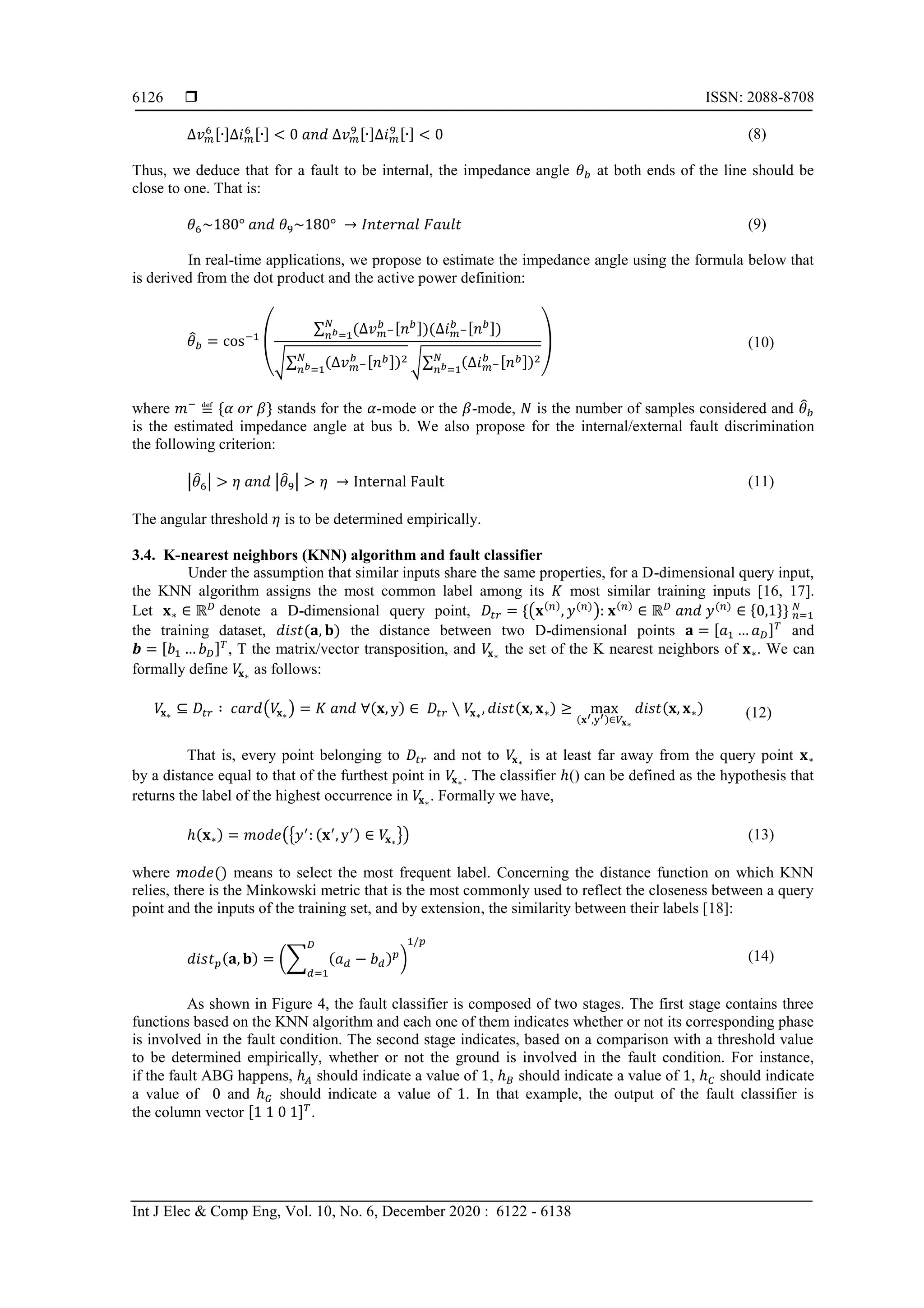 A real-time fault diagnosis system for high-speed power system protection based on machine ...