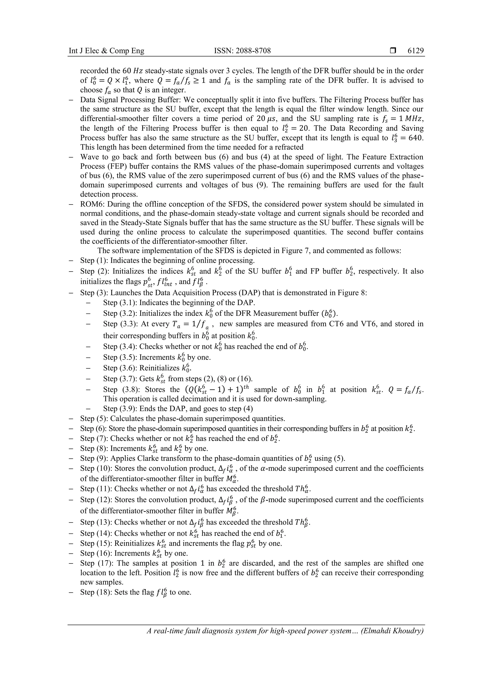 A real-time fault diagnosis system for high-speed power system protection based on machine ...