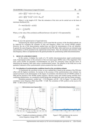 Implementation and analysis of 5G network identification operations at ...