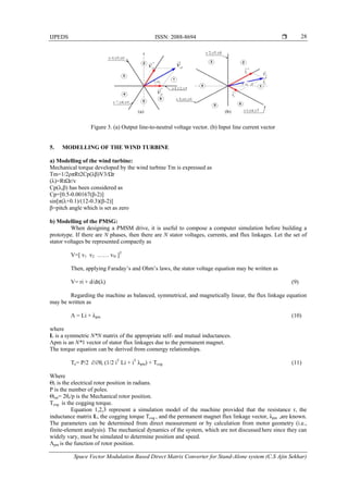 Space Vector Modulation Based Direct Matrix Converter for Stand-Alone ...