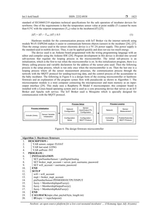 Neobots: an open-source platform for a low-cost neonatal incubator with internet of things ...