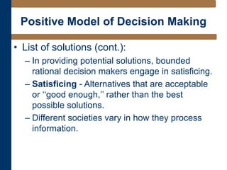 Decision Making | PPT