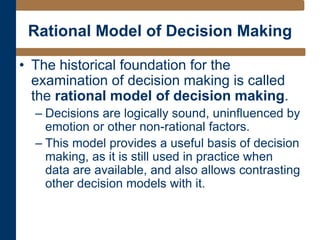 Decision Making | PPT