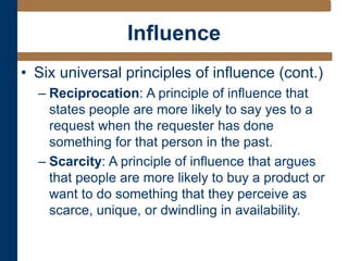 Influence and Negotiation | PPT | Science