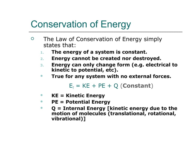 032616 week3 conservation of mechanical energy | PPT | Physics | Science