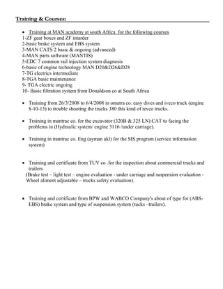 mohamed saad c.v pdf | PDF