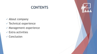 industrial training at mega heaters pvt td | PPTX