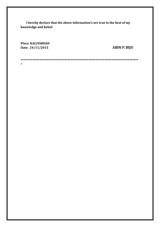 abin resume | PDF