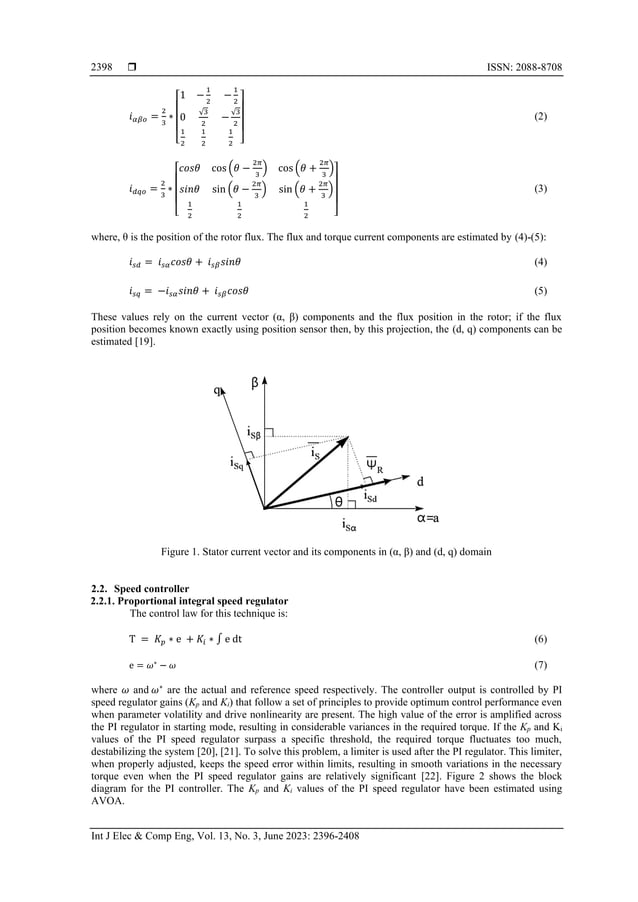African vulture optimizer algorithm based vector control induction motor drive system | PDF