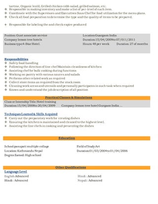my new CV | DOCX