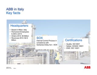 ABB EPC_General Presentation_March 15 | PDF