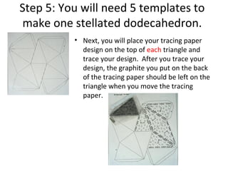 Stellated Dodecahedron Project | PPT