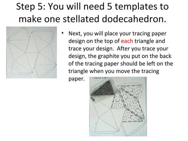 Stellated Dodecahedron Project | PPT