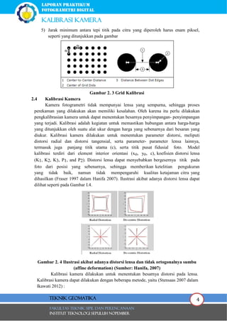 KALIBRASI KAMERA MENGGUNAKAN SOFTWARE PHOTOMODELLER SCANNER | PDF