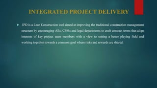 Lean Construction Management | PPTX