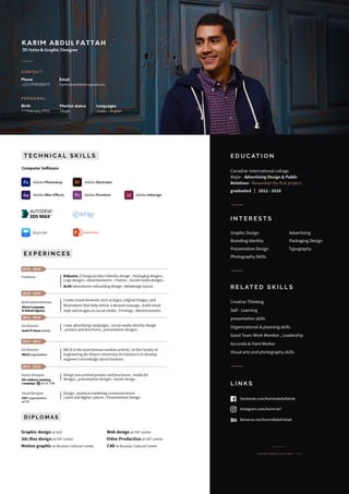 Karim Abdul Fattah resume | PDF