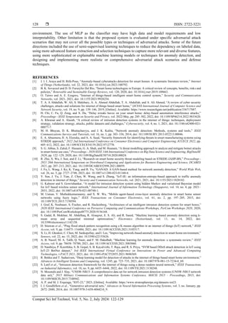 Machine learning-based anomaly detection for smart home networks under adversarial attack | PDF