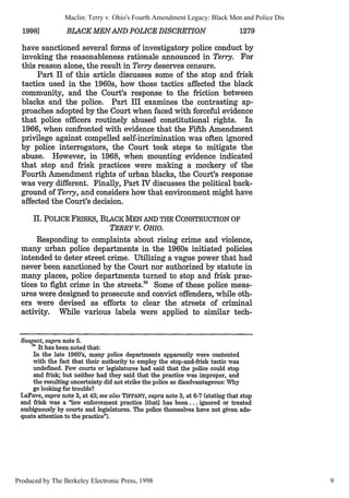 Terry-v-Ohio’s-4th-Amendment-Legacy | PDF