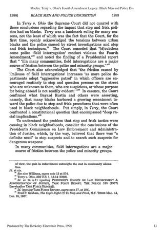 Terry-v-Ohio’s-4th-Amendment-Legacy | PDF