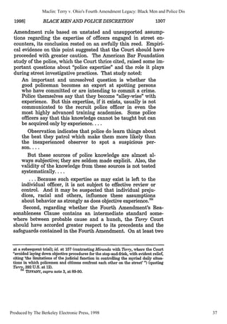 Terry-v-Ohio’s-4th-Amendment-Legacy | PDF